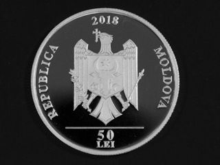 Ciuflea 50 lei — Moneda comemorativă — Argint 2018
