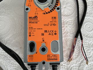 Belimo sf24a-s2 spring return actuator 24vac/dc 20nm ip54