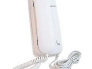 Домофон COMMAX DP-201R. Комплект: трубка + внешняя переговорная панель.