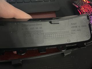 Накладки бампера Mercedes-Benz GLS X167 AMG