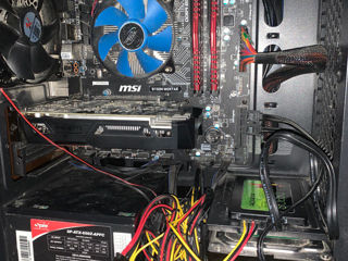 Пк с монитором.Nvidia Gtx 1050ti 4gb/intel I5 7500/16gb Ram Ddr5/motherboard Msi B150m Mortar/бп650w
