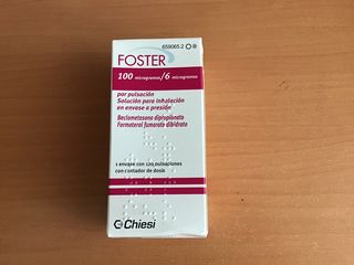 Foster inhalator Beclometasona/Formoterol