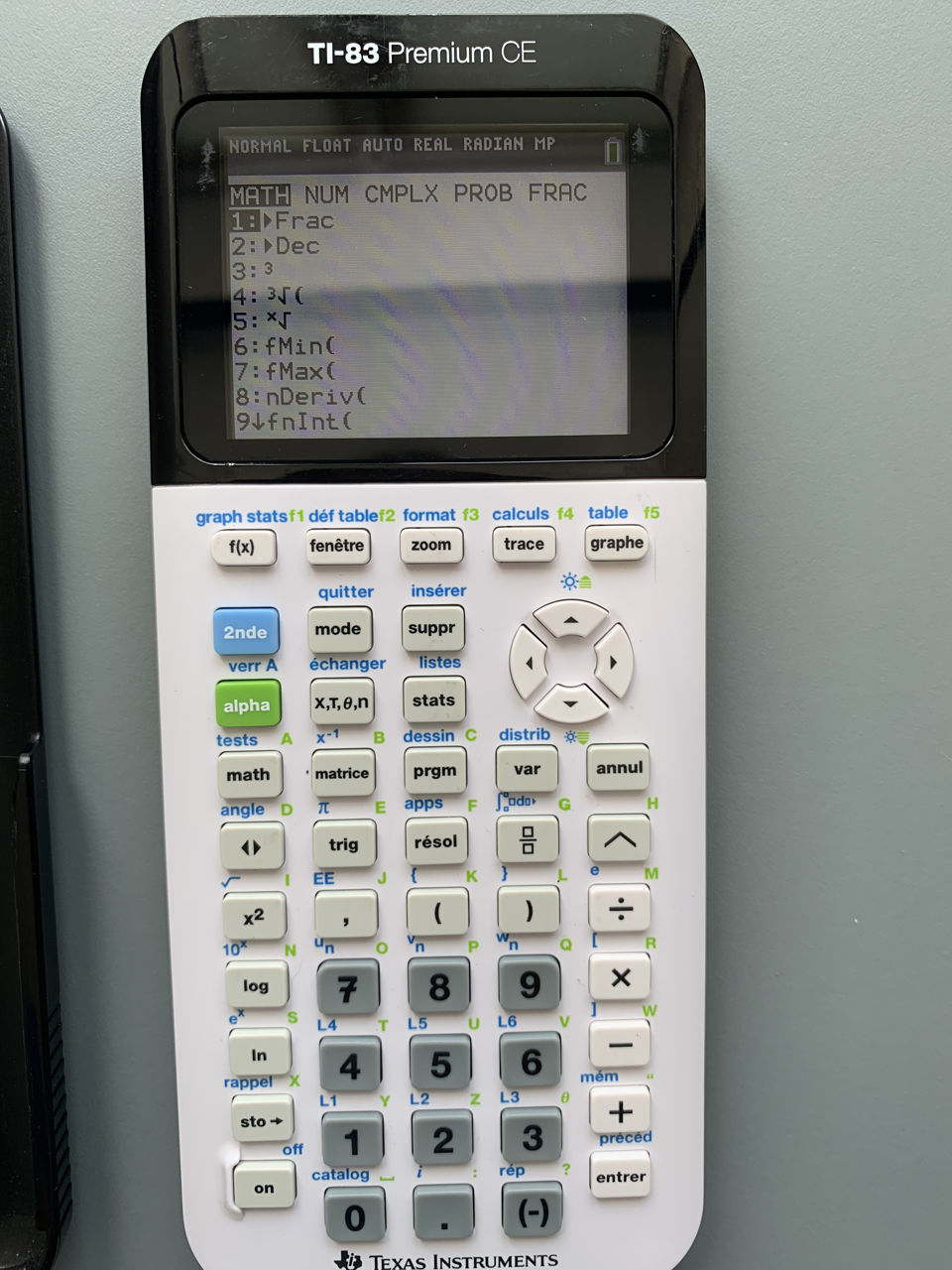 Графический калькулятор - Texas Instruments TI-83 Premium CE