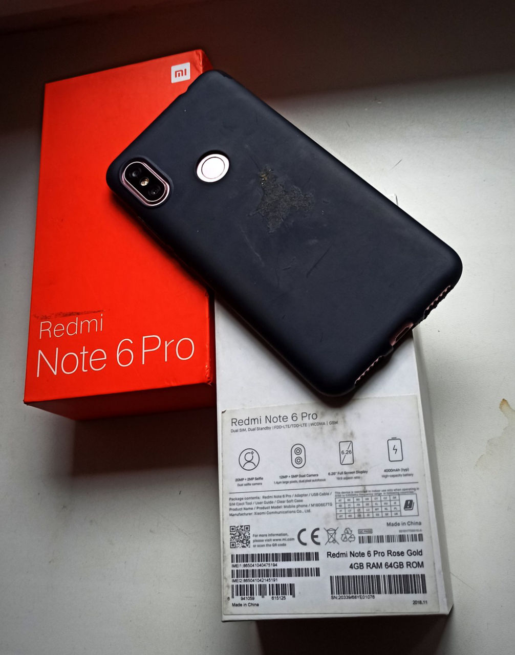 Redmi Note 6Pro. 4/64