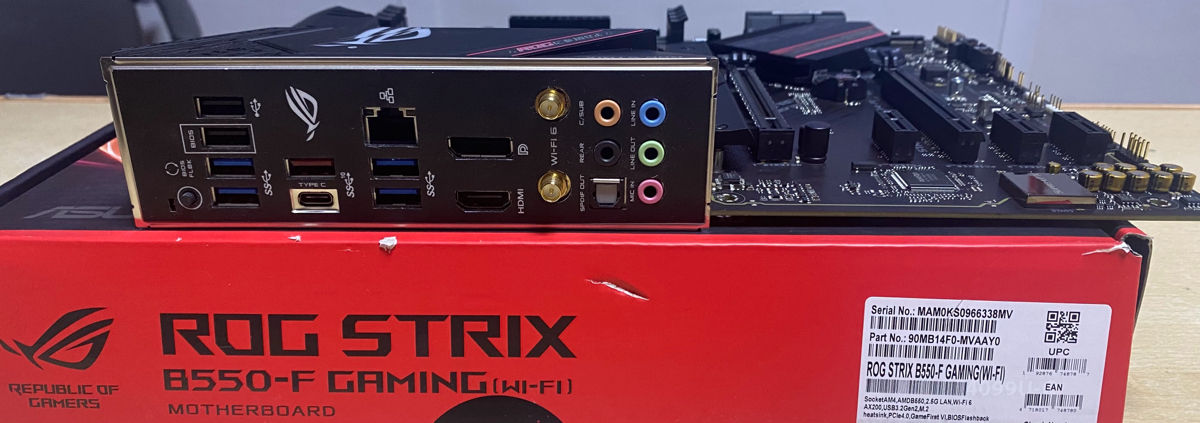 Asus ROG Strix B550-F Gaming (WiFI), AM4, AMD B550, ATX,Garantie