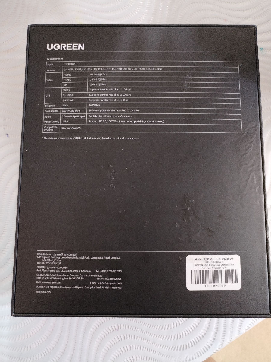 Ugreen 12 In 1 Stație De Andocare