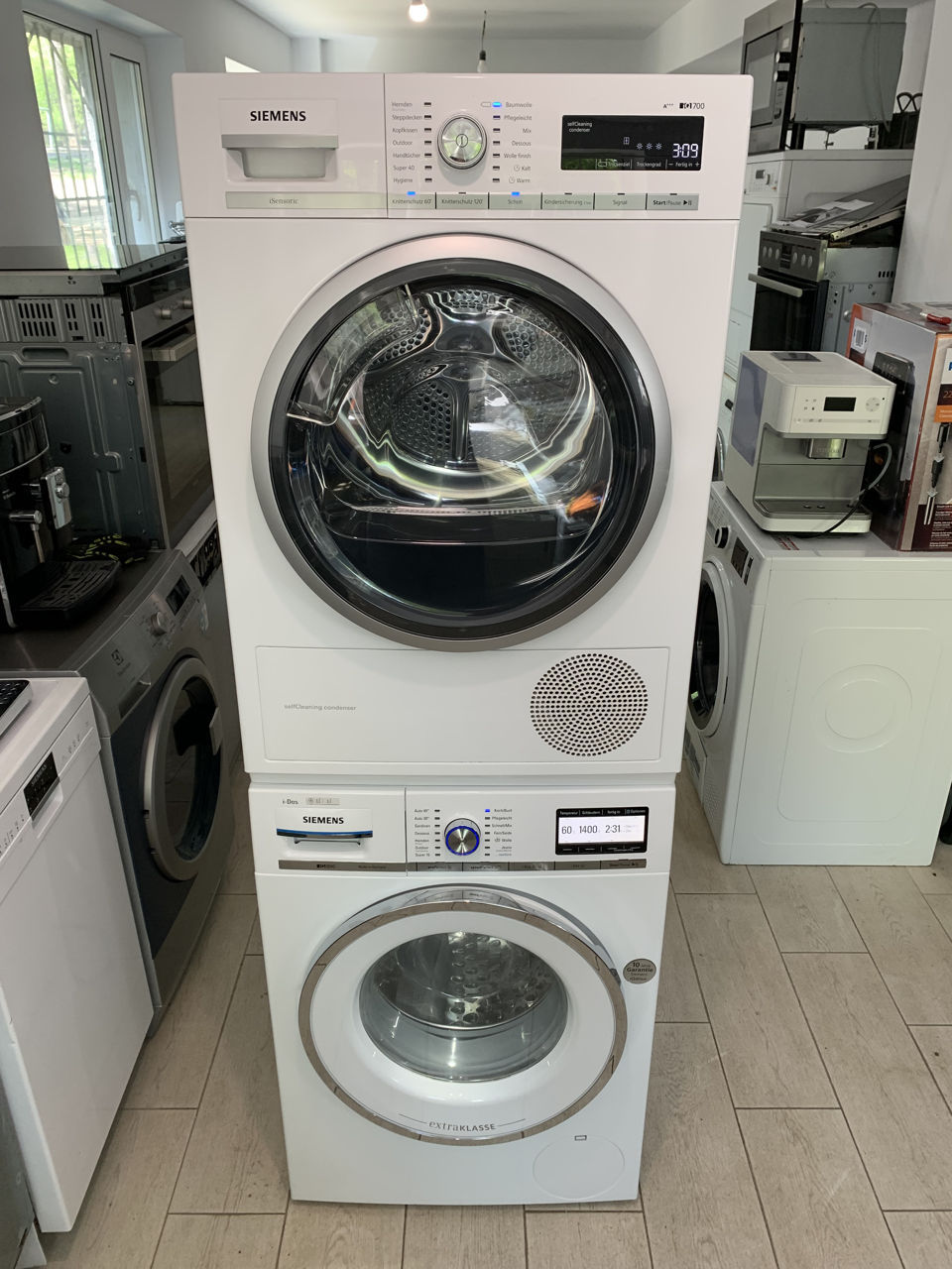 Стиральная машина Siemens IQ890 IDOS + сушка на 8 кг!