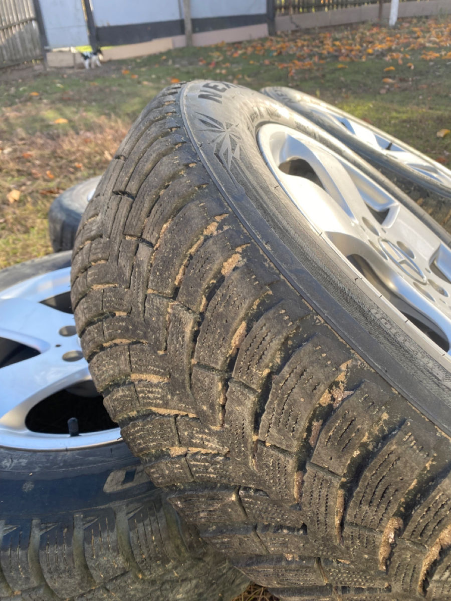 Discuri R16 Mercedes cu anvelope