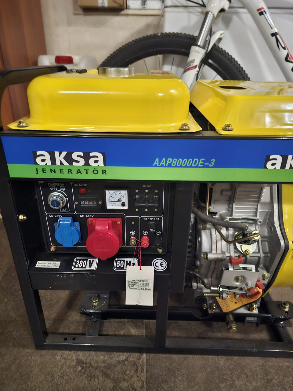 Generator curent Aksa 7.5 kw