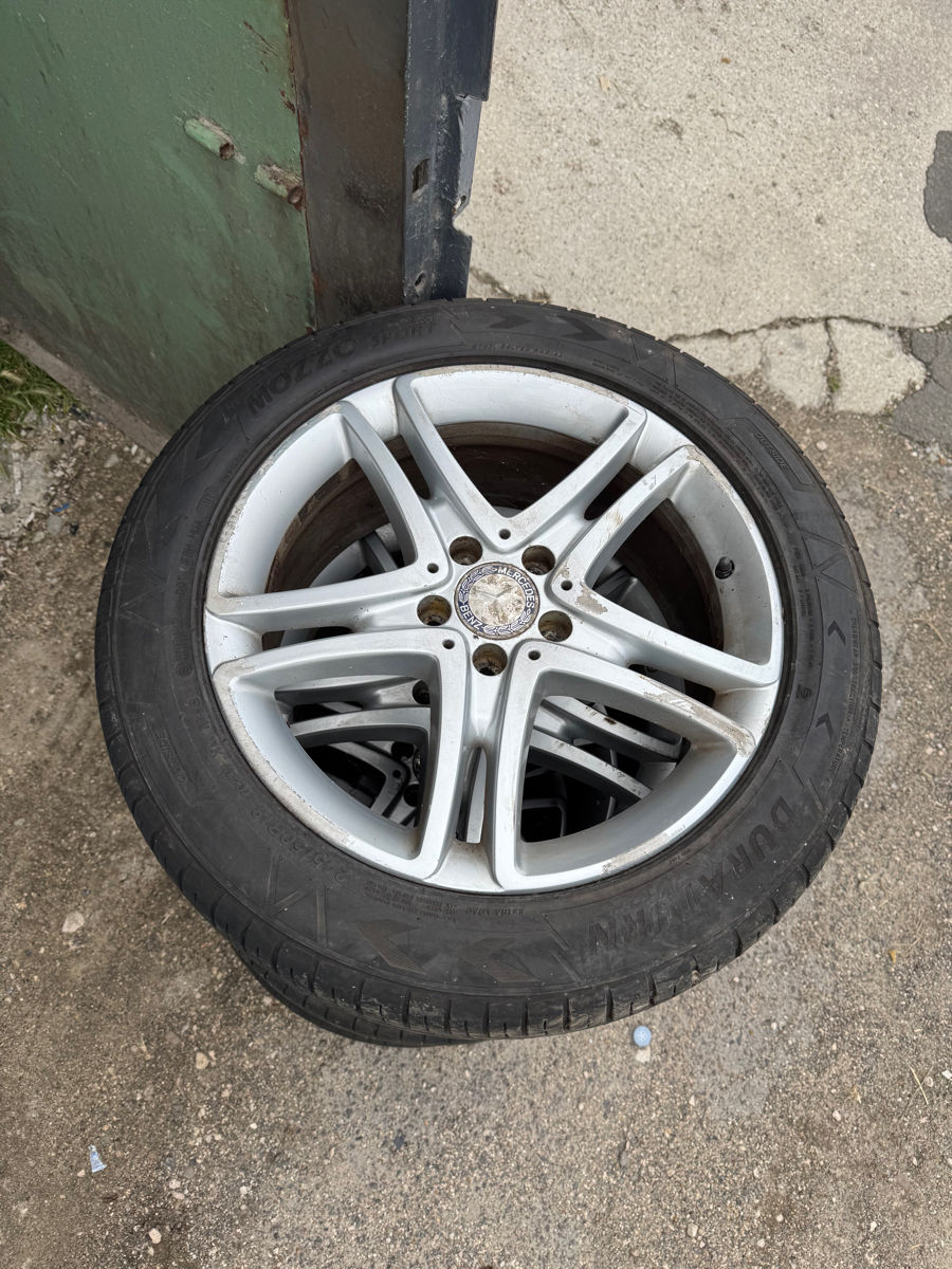 Jante plus anvelope r18 Mercedes