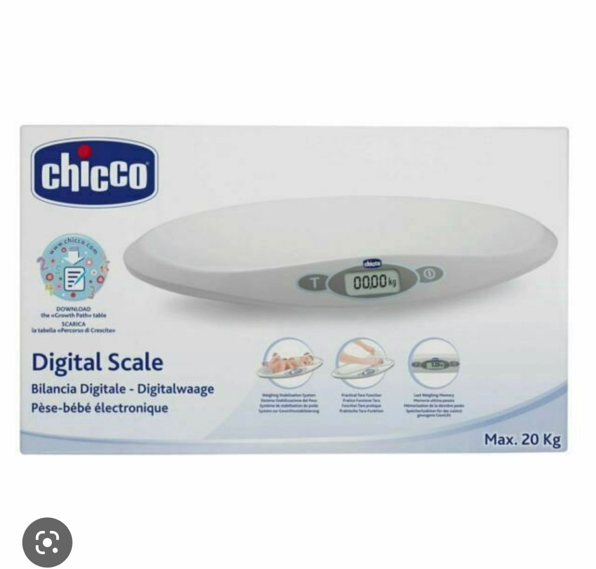 Chicco Cintar 20kg