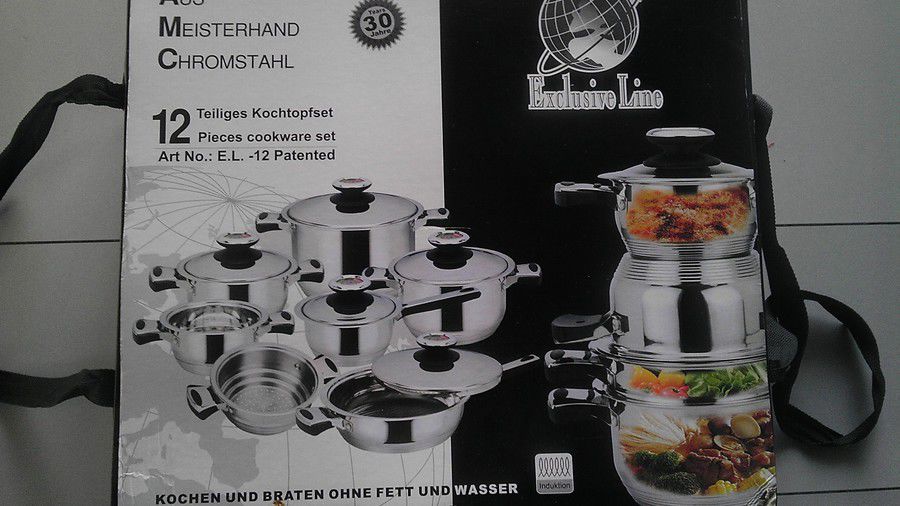 Set cratite Inox Exclusive Line Кастрюли из нержавейки