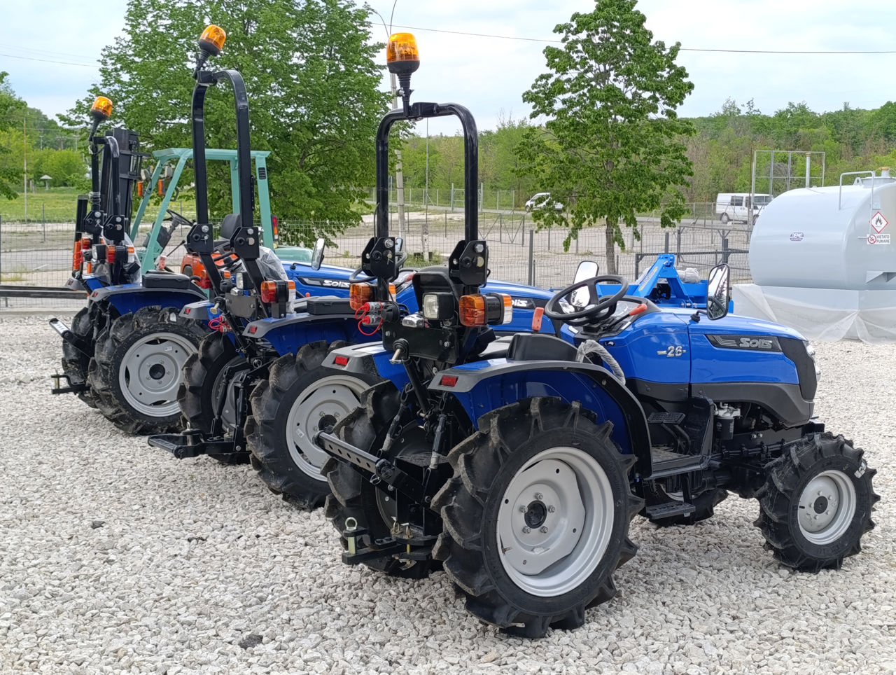 Tractor Solis (fara cabina)