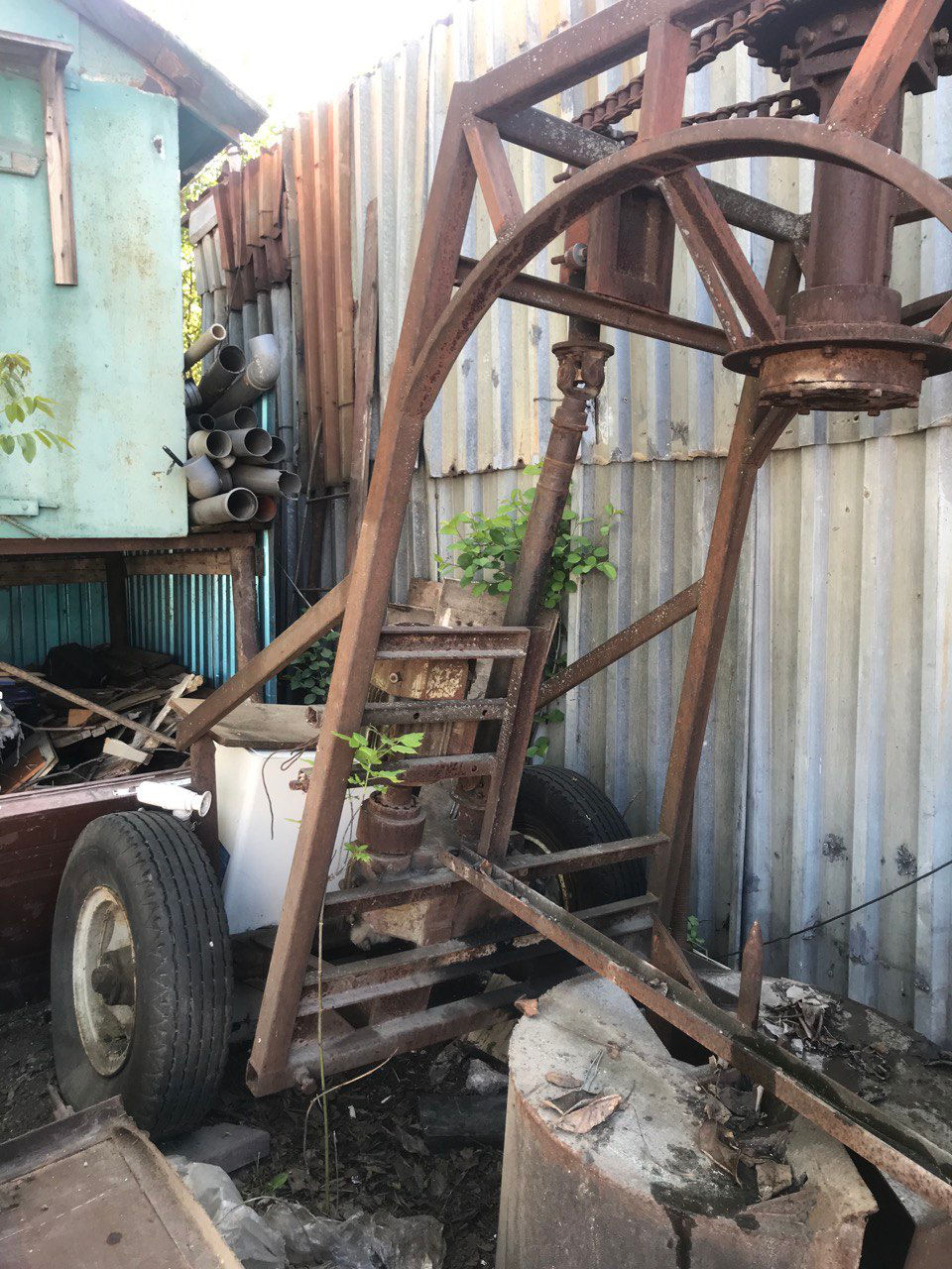 Instalație de foraj. Буровая установка