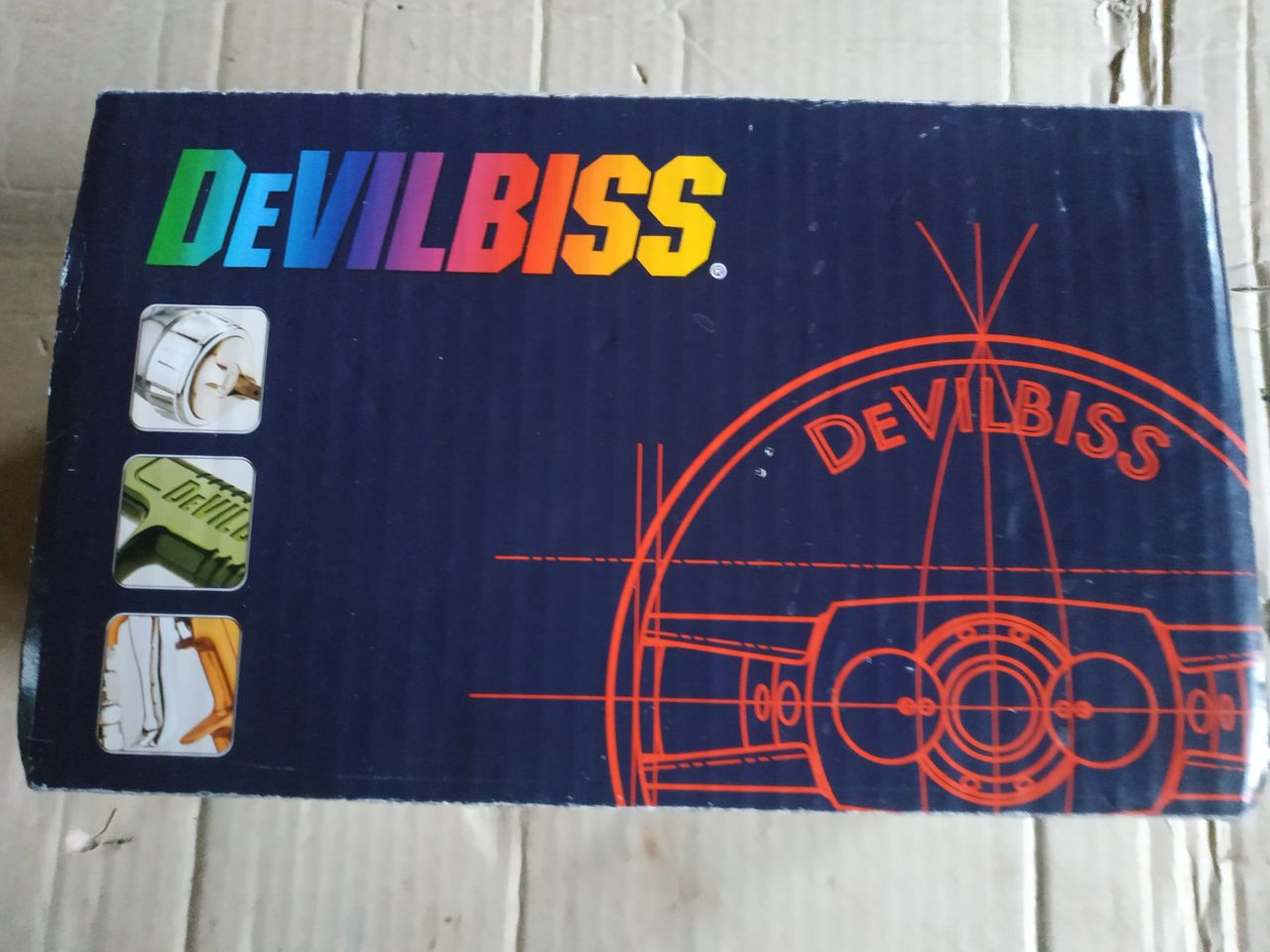 Продам пневматический краскопульт DeWILBIS