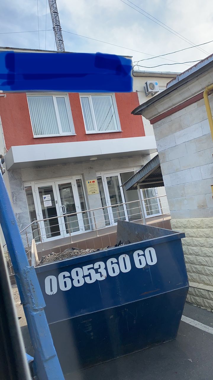 Evacuam gunoi cu container 8m3 pamint , piatra ,Hamali