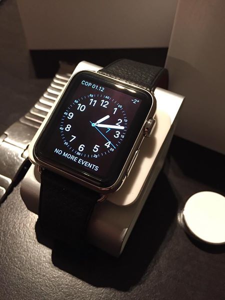 Apple watch, 42mm Case, Stainless steel