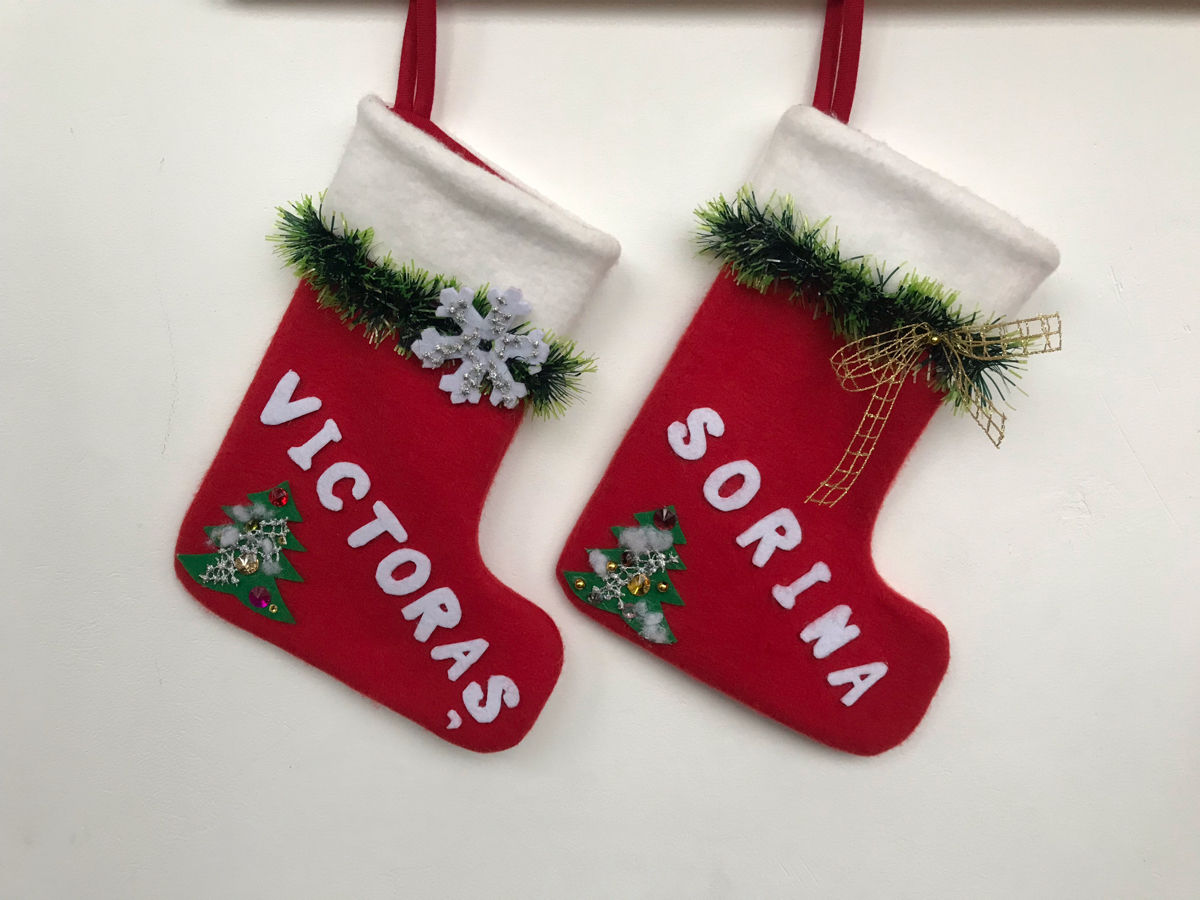 ciubotele de craciun personalizate
