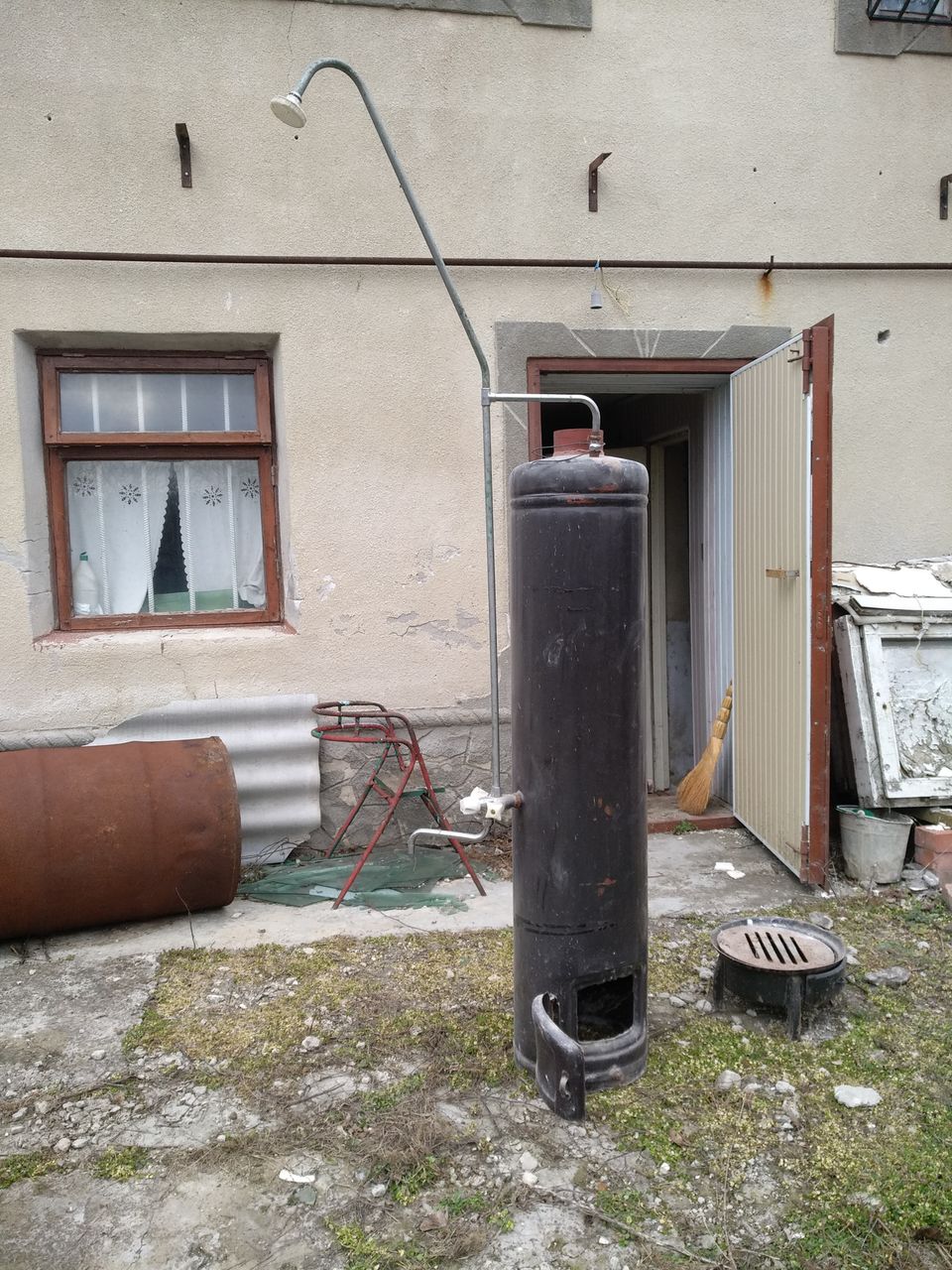 Продам водонагреватель (титан) на дровах
