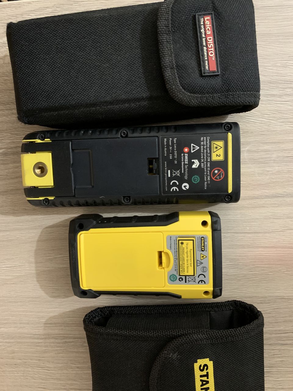 LEICA DISTO D5/STANLEY TLM 165 vind