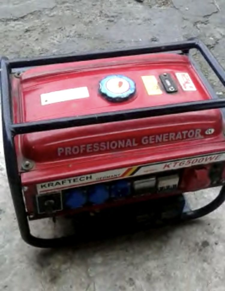 Generator profesional Craftech KT 6500 WE