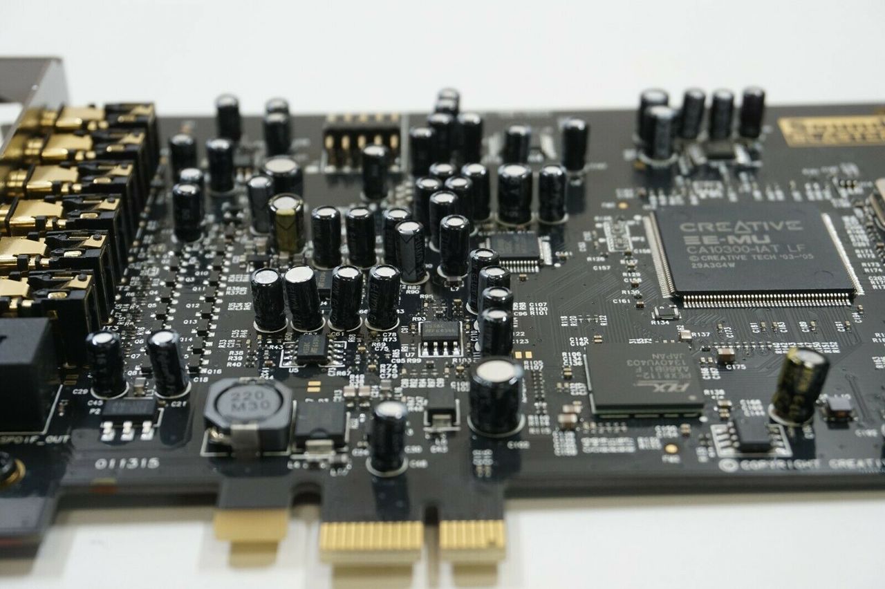 Creative Sound Blaster Audigy RX 7.1/5.1 PCIe Sound Card with 600 ohm ...