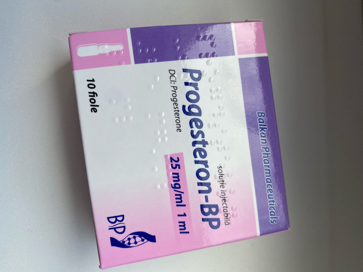 Diphereline (Decapeptyl-depot) Progesterone