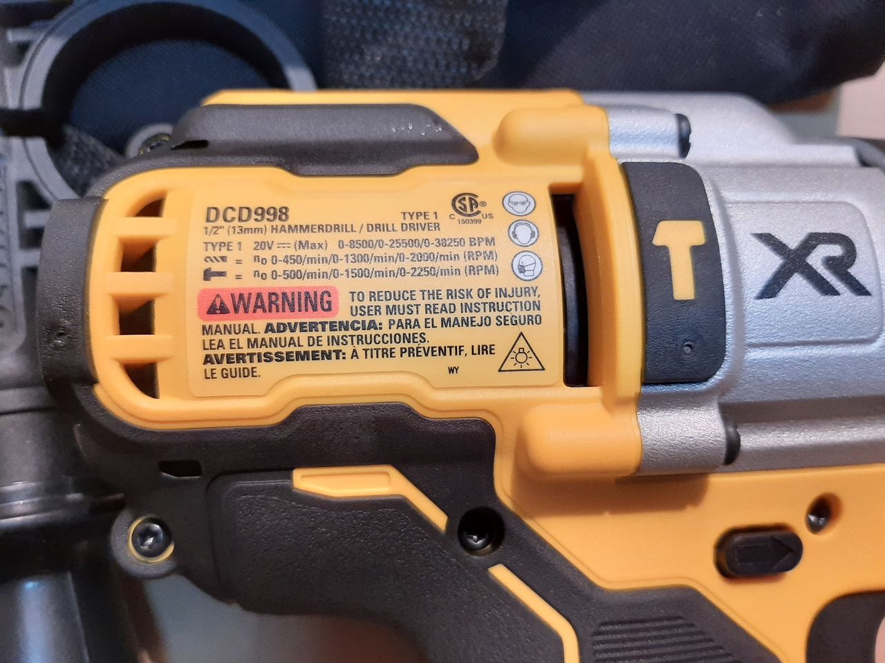 Dewalt DCD 998
