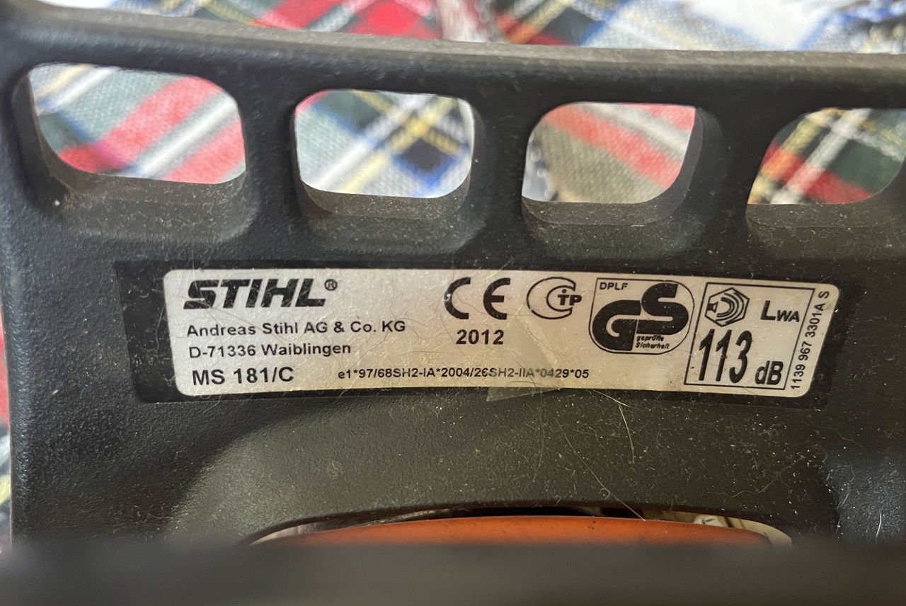 Stihl ms 181 c