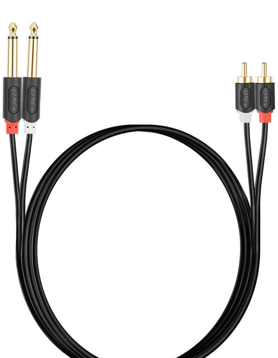 Audio Cable 2x TS to RCA (1,8 m)