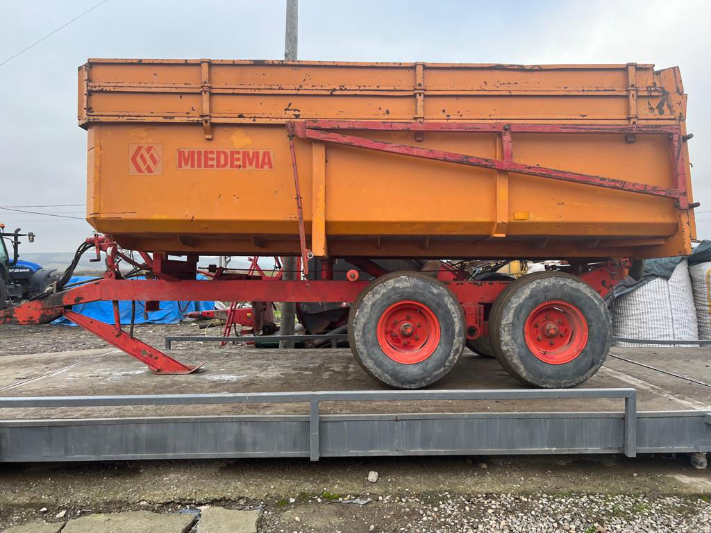 Remorca agricola tandem Midema – capacitate 10 t