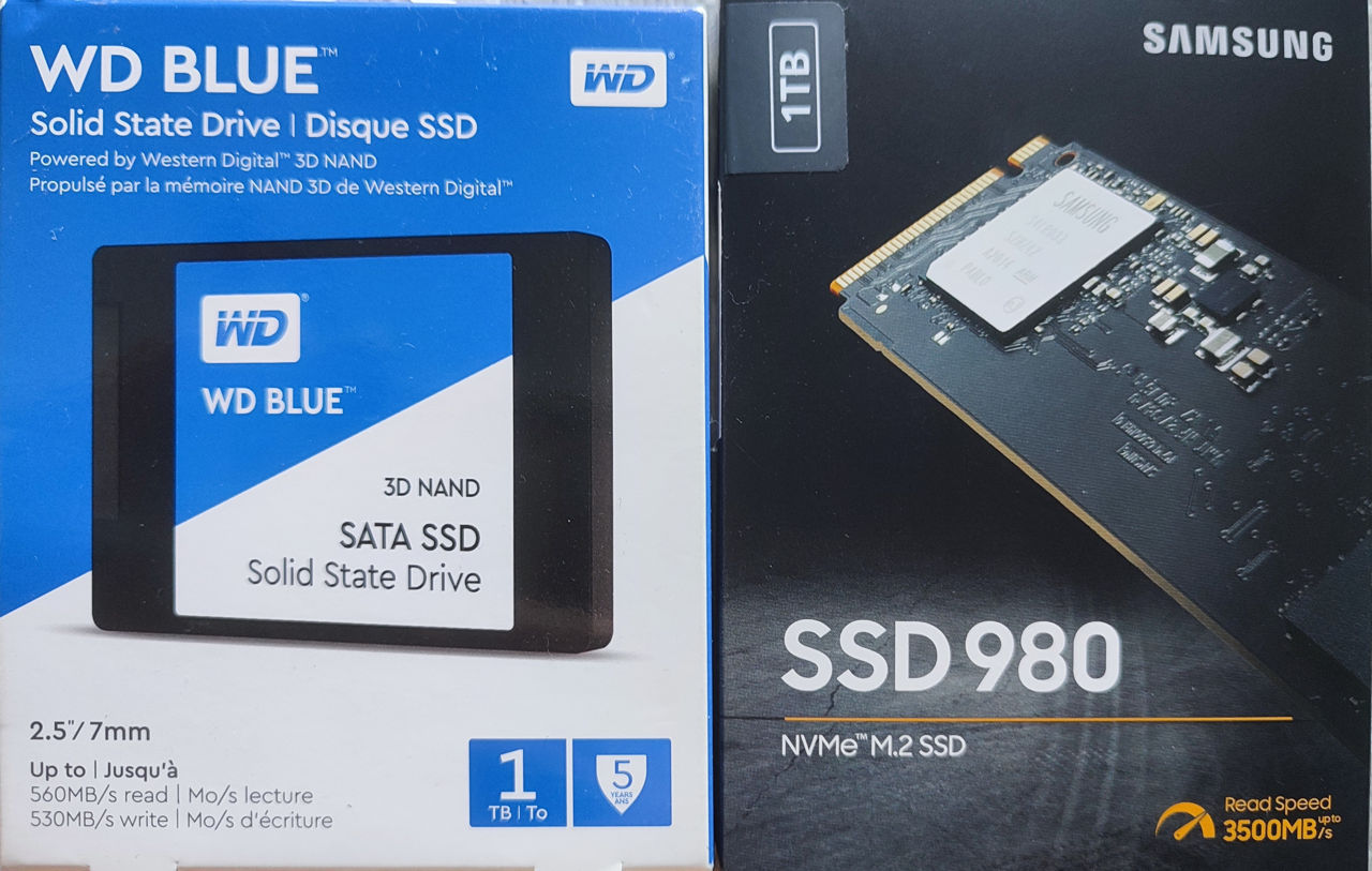 SSD Samsung 850 Evo - 120Gb/240Gb/500Gb/1 Tb - 2.5 / M.2 / USB