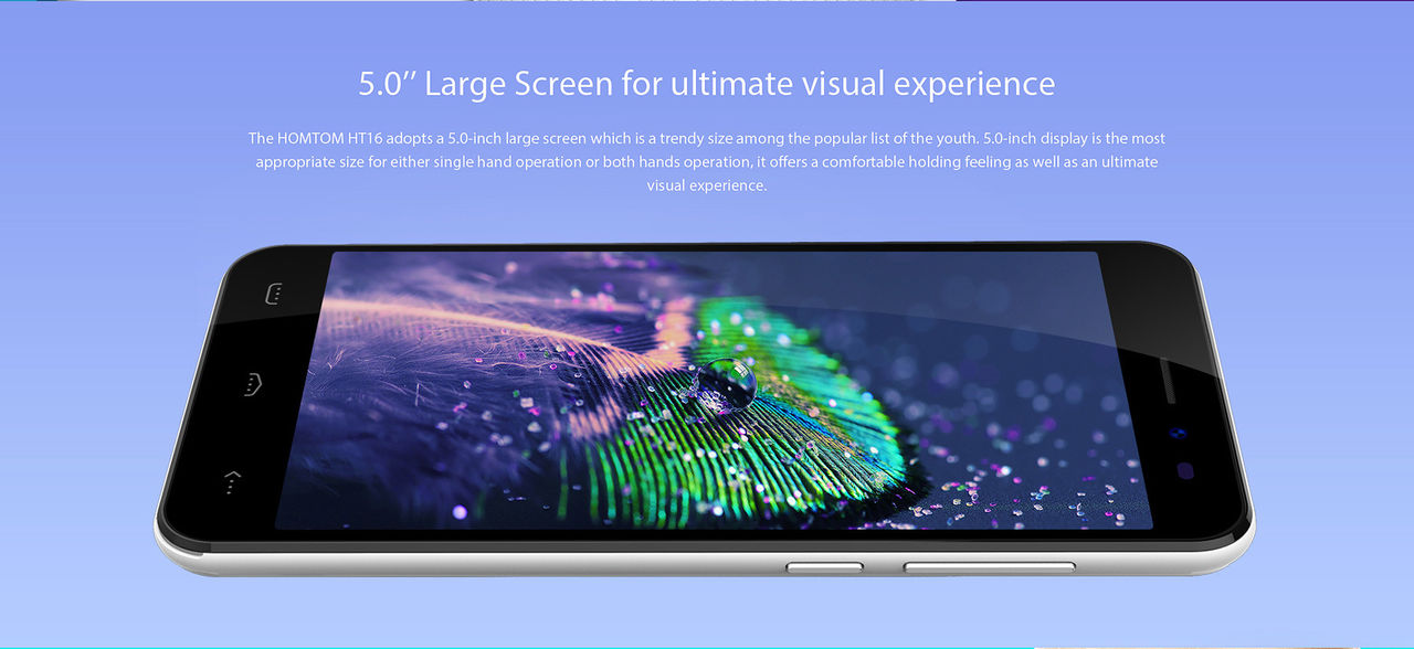 Homtom HT16 Новый ! - удобный в пользовании