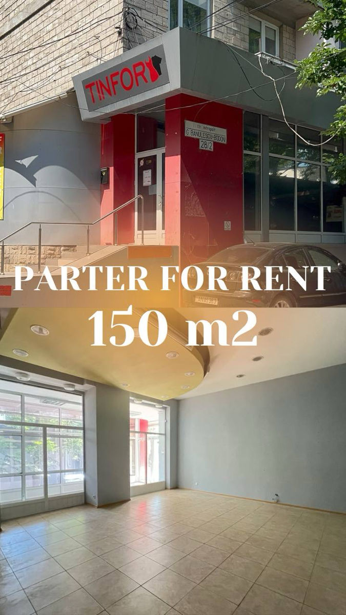 Parter 150 m2, centru