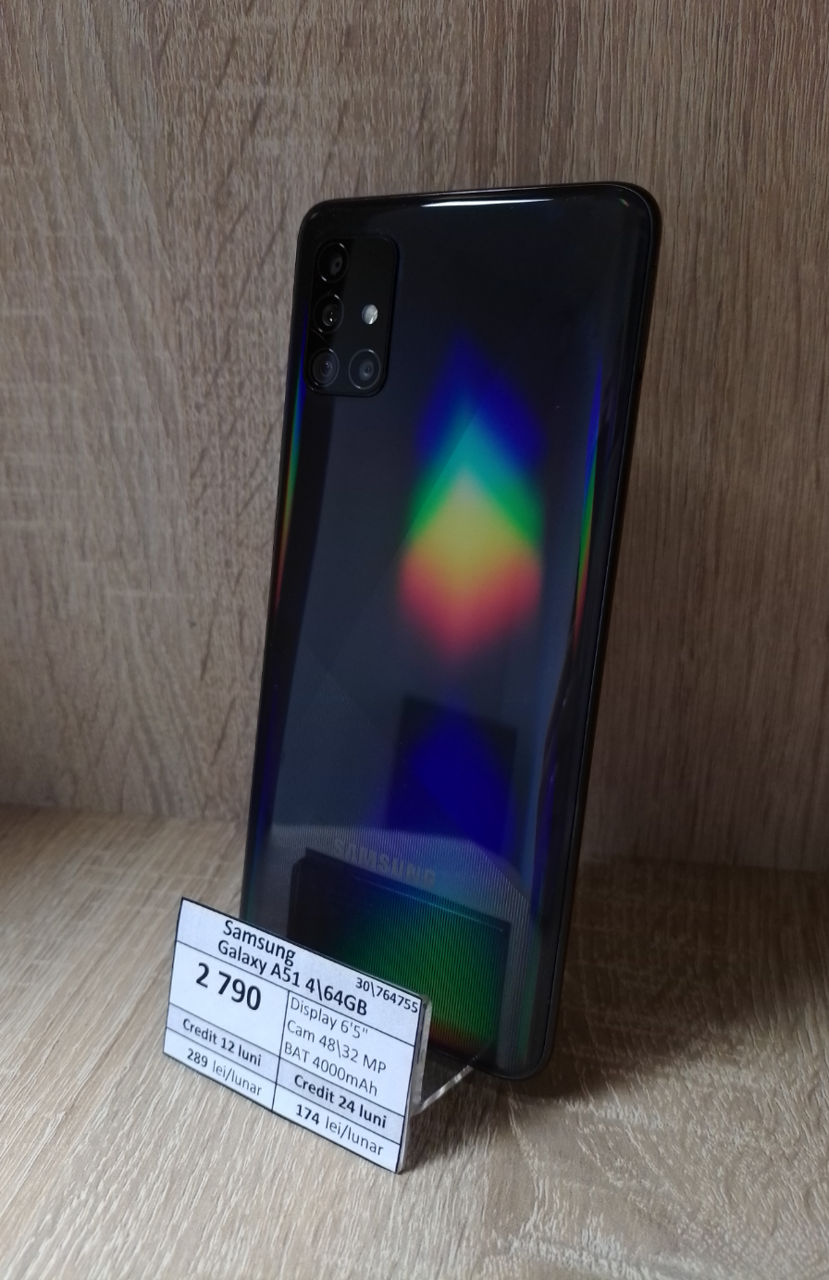Samsung Galaxy A51 4/64GB 2790 lei