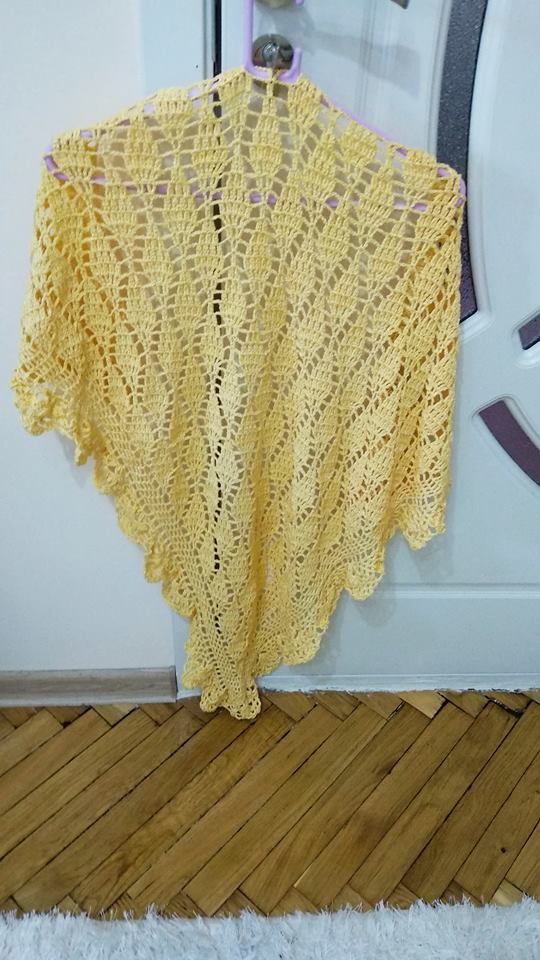 Fular crosetat perfect pentru toamna-iarna ...