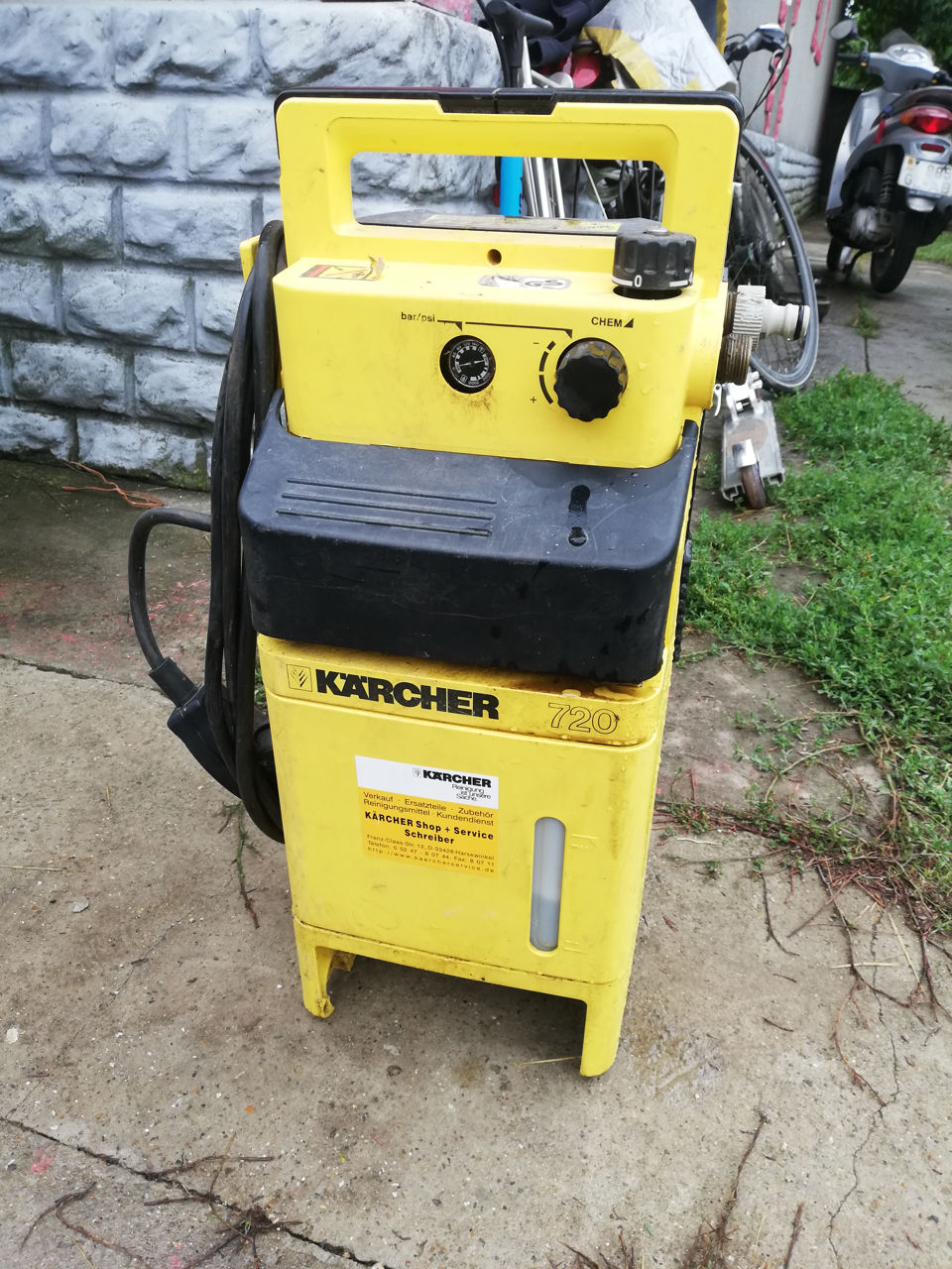 Karcher 720. Karcher 595
