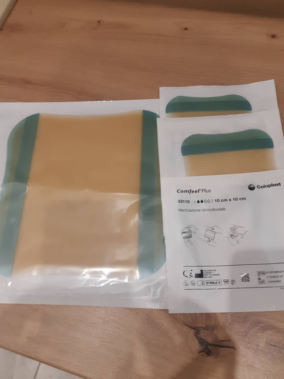 Comfeel Plus - гидроколлоидная повязка, 20х20 см