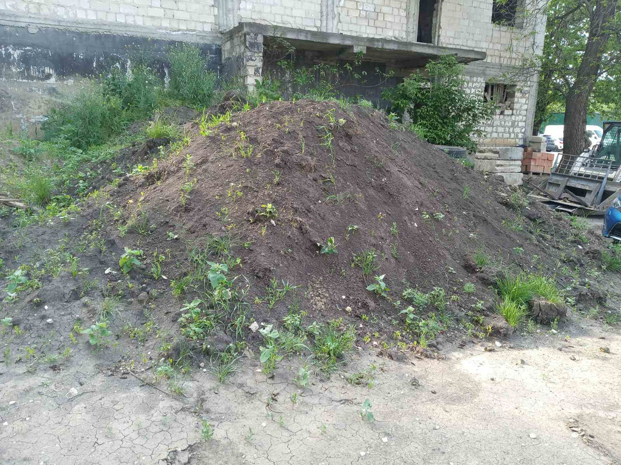 Cernoziom / lut pentru perna de pamânt și amenajare