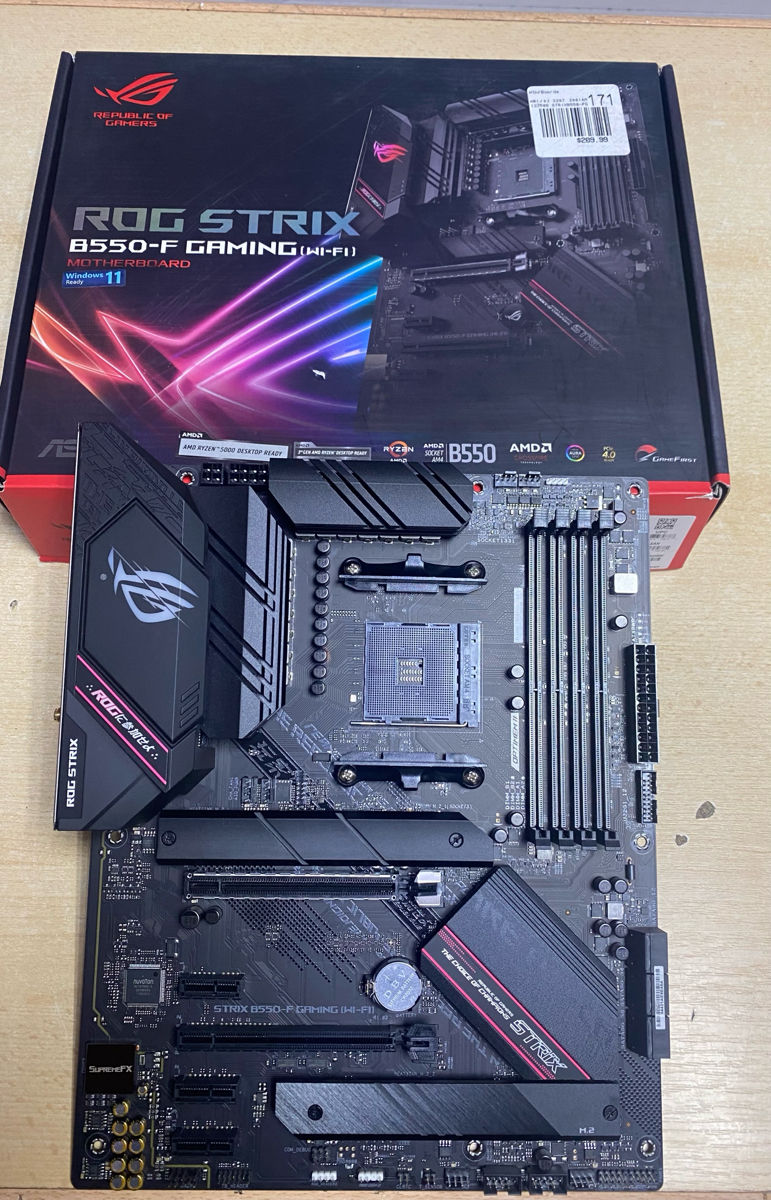 Asus ROG Strix B550-F Gaming (WiFI), AM4, AMD B550, ATX,Garantie