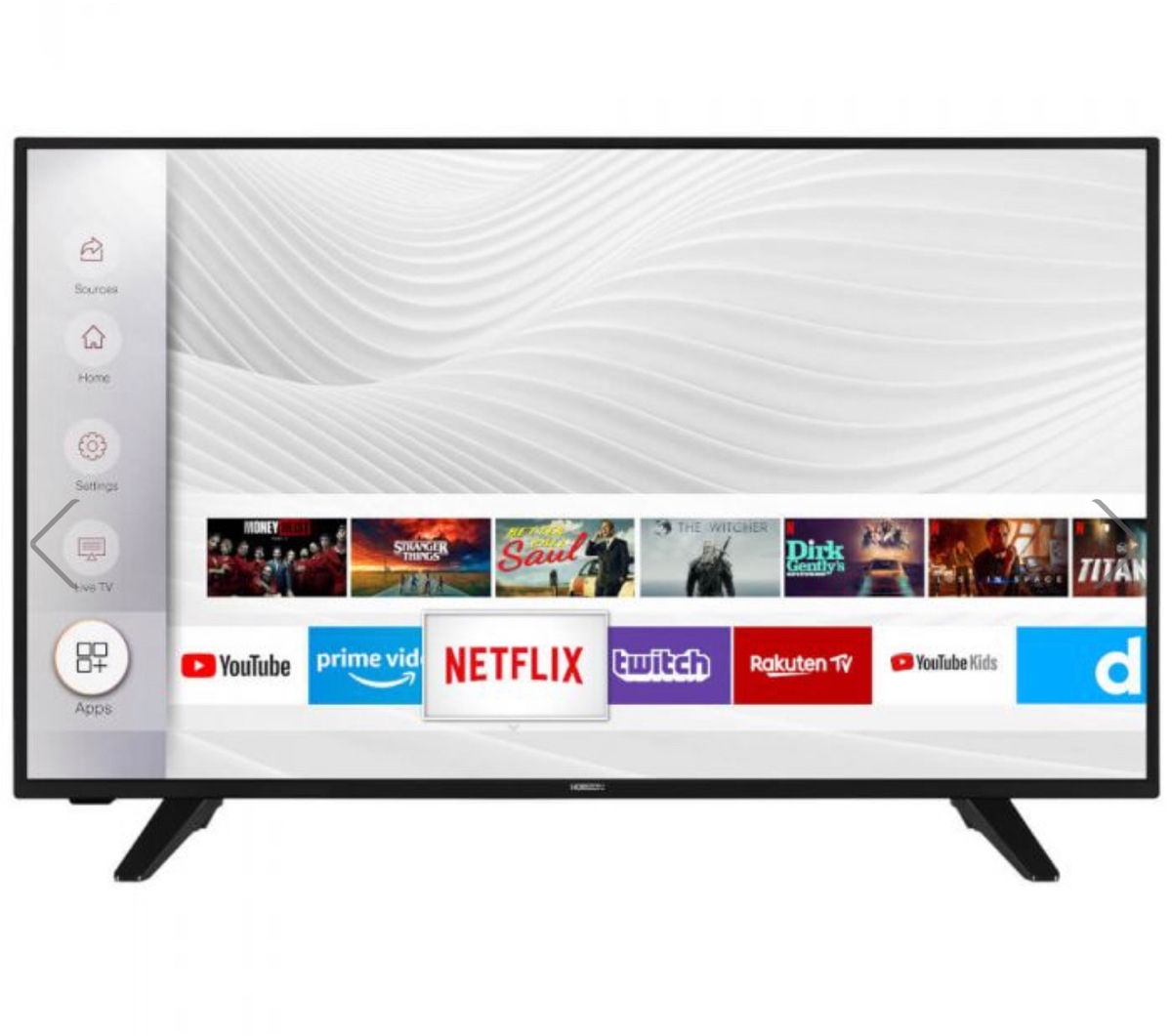 Televizor Horizon LED 55HL7539U/C, 139 cm, Smart, 4K Ultra HD, Class G