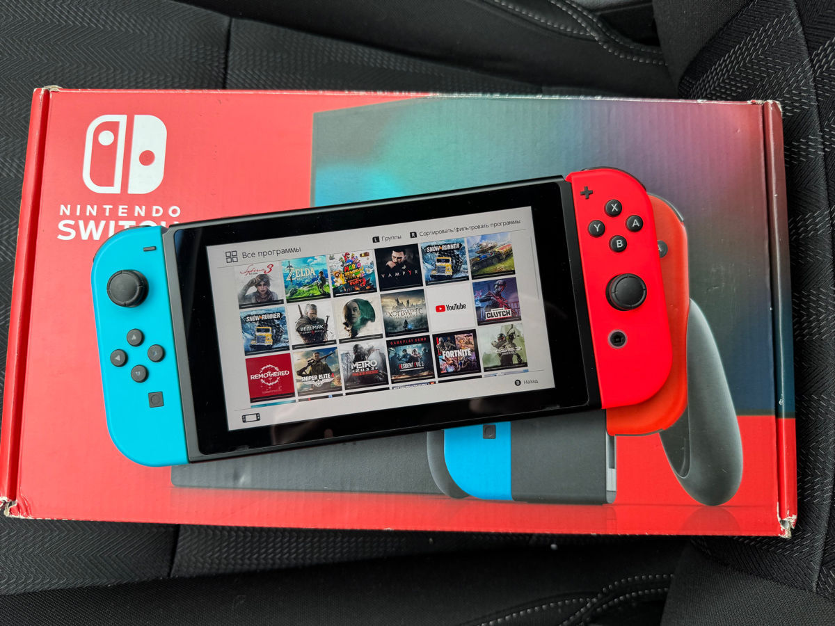 Nintendo Switch - 4200 lei + Игры