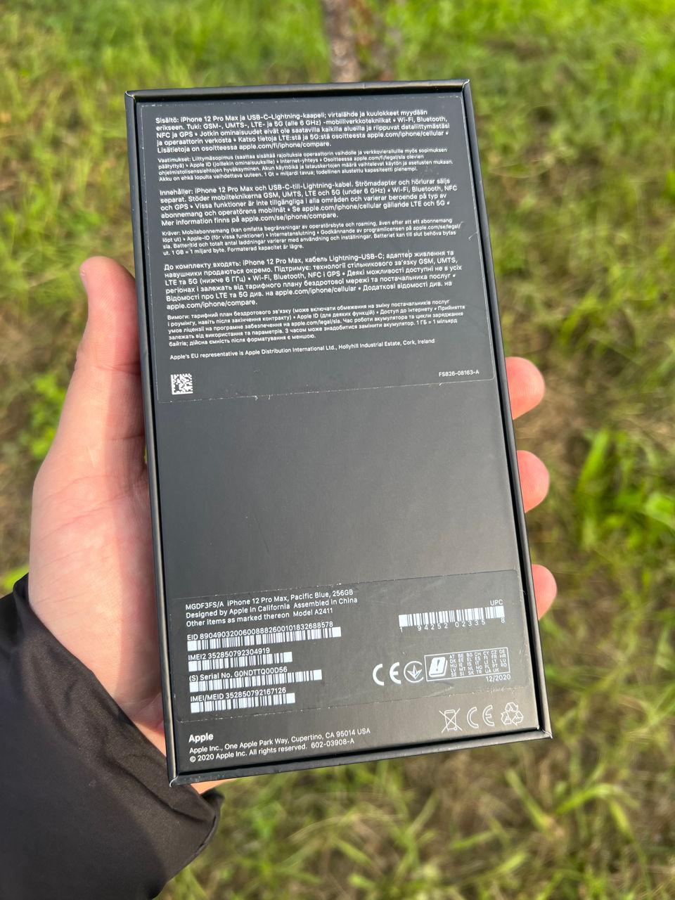 Vind iPhone 12 Pro Max 256Gb Pacific Blue Neverlock