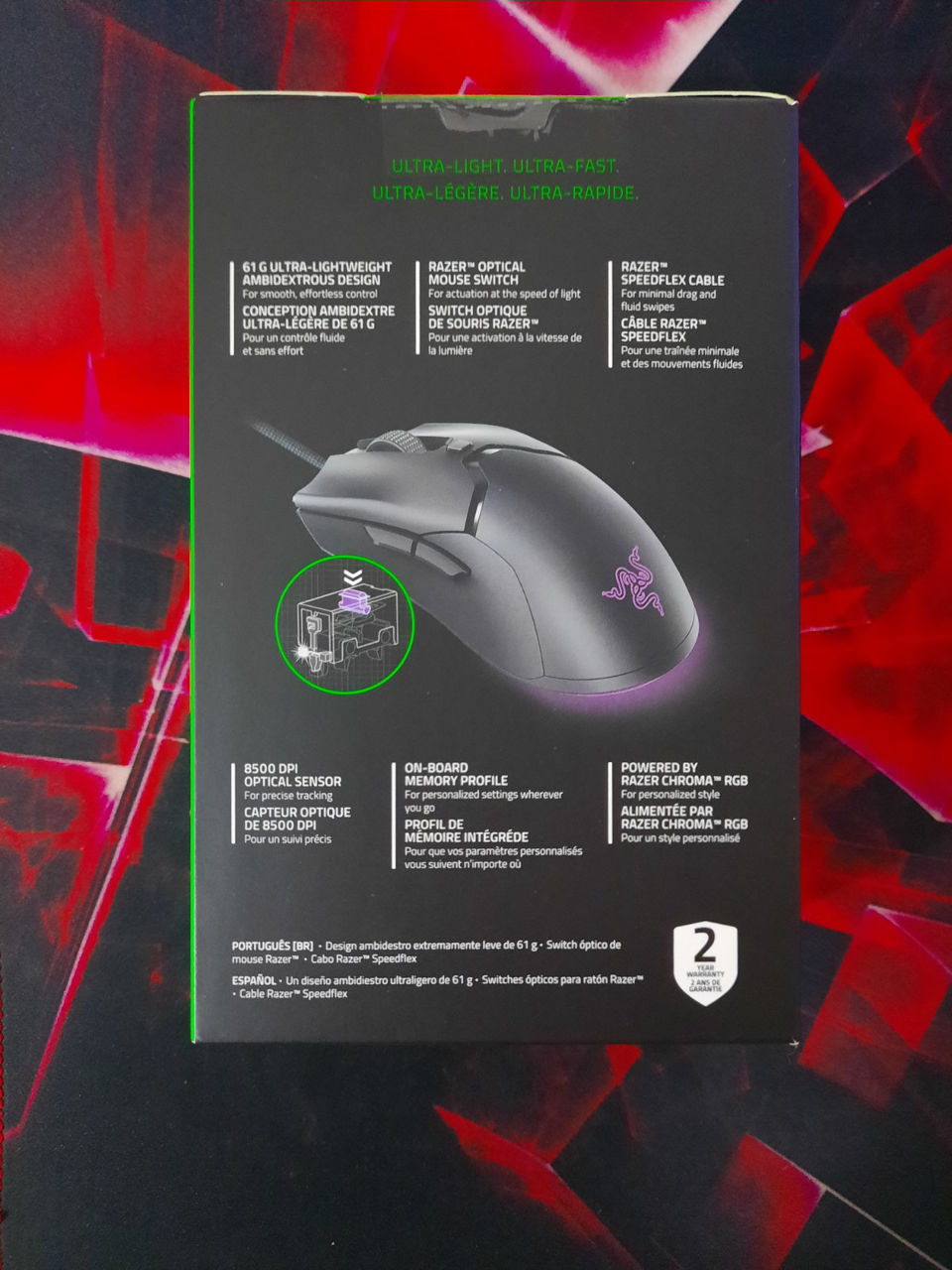 Razer Viper Mini Ultralight Gaming Mouse