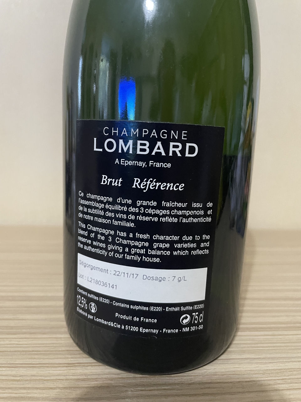 Lombard - белый брют