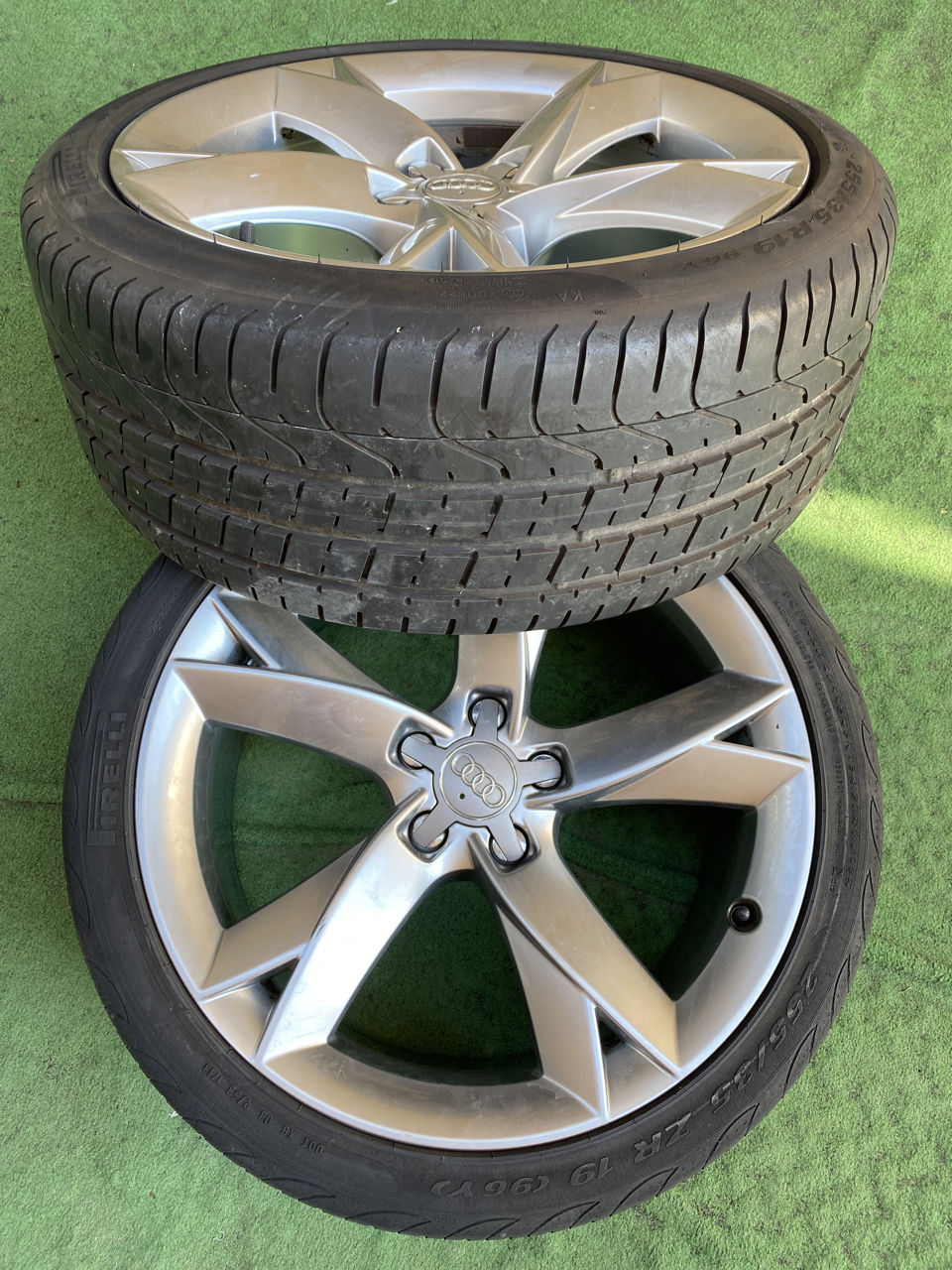 Roti R19 audi oiriginale a5,a6,a7,a8,q5/255/35r19 pirelli