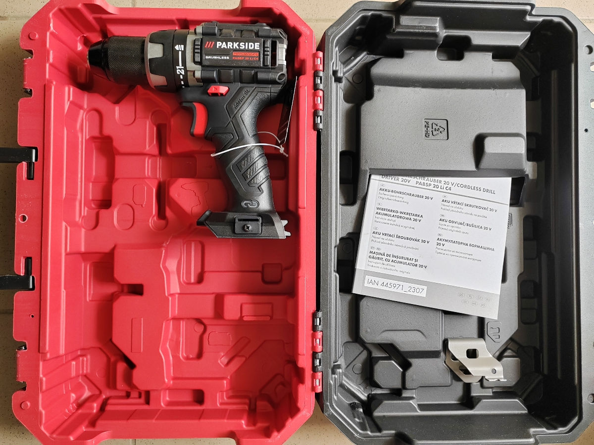 Шуруповерт Parkside Pabsp 20 Li C4 +доставка