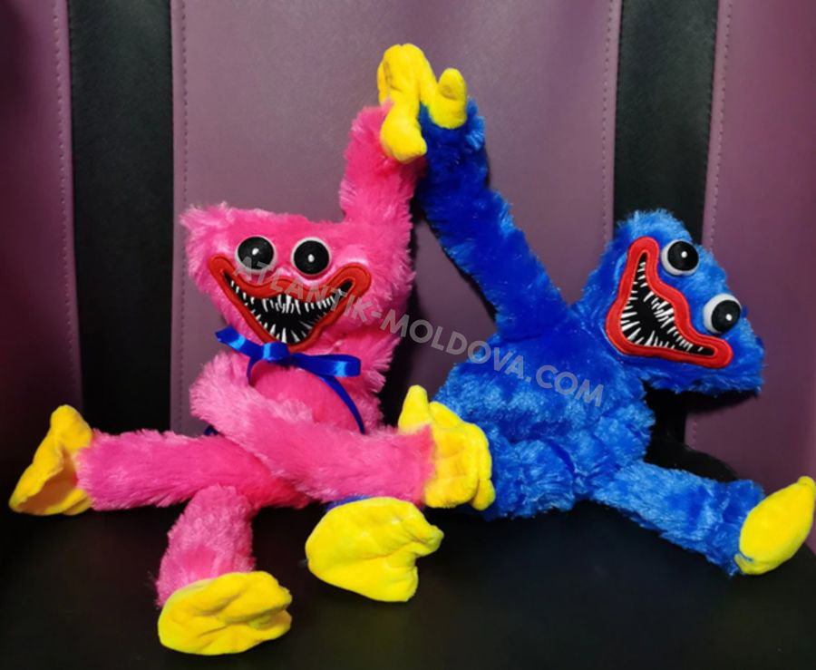 Любимчики детей Huggy Wuggy и Kissy Missy - 40 см.