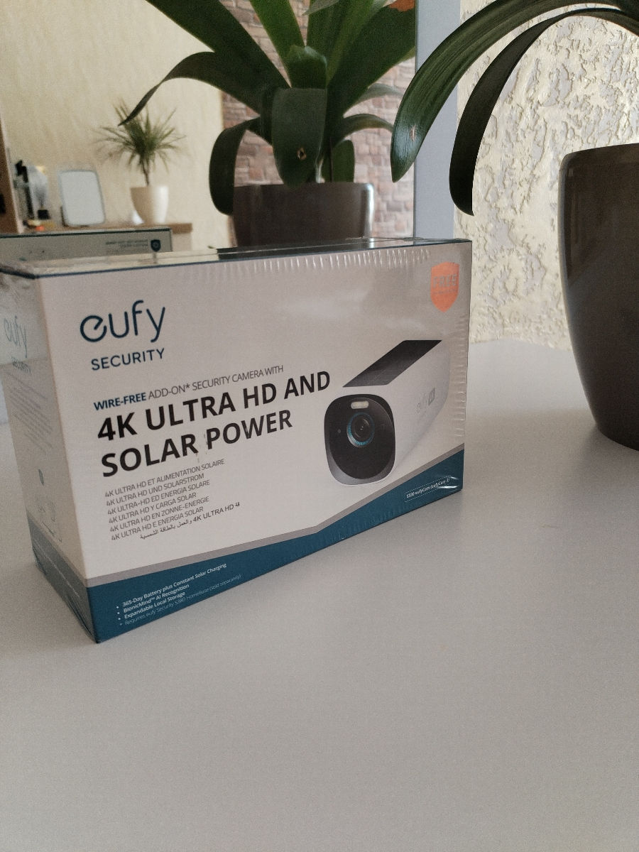 eufy security 4k ultra HD and solar power