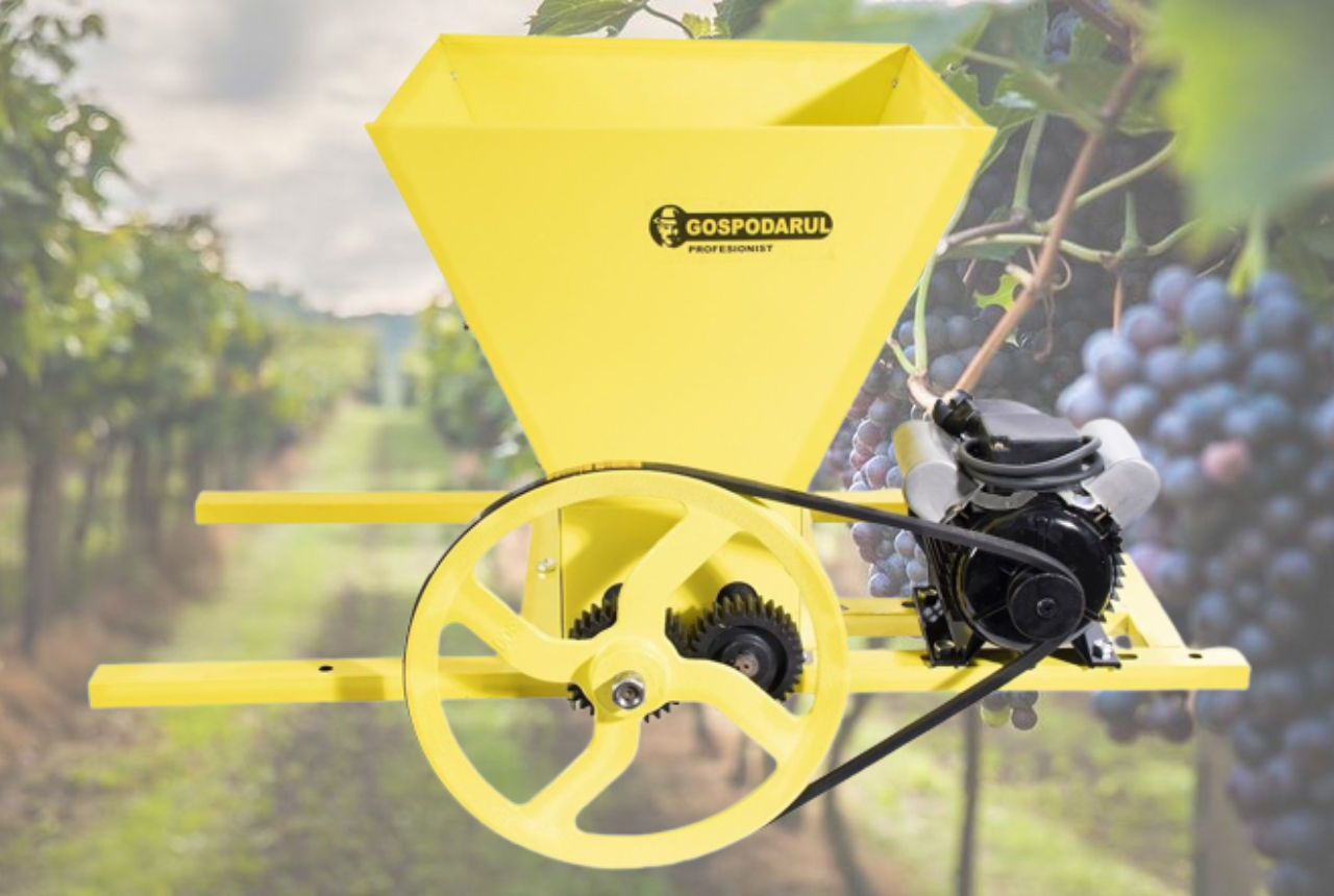 Zdrobitor electric de struguri